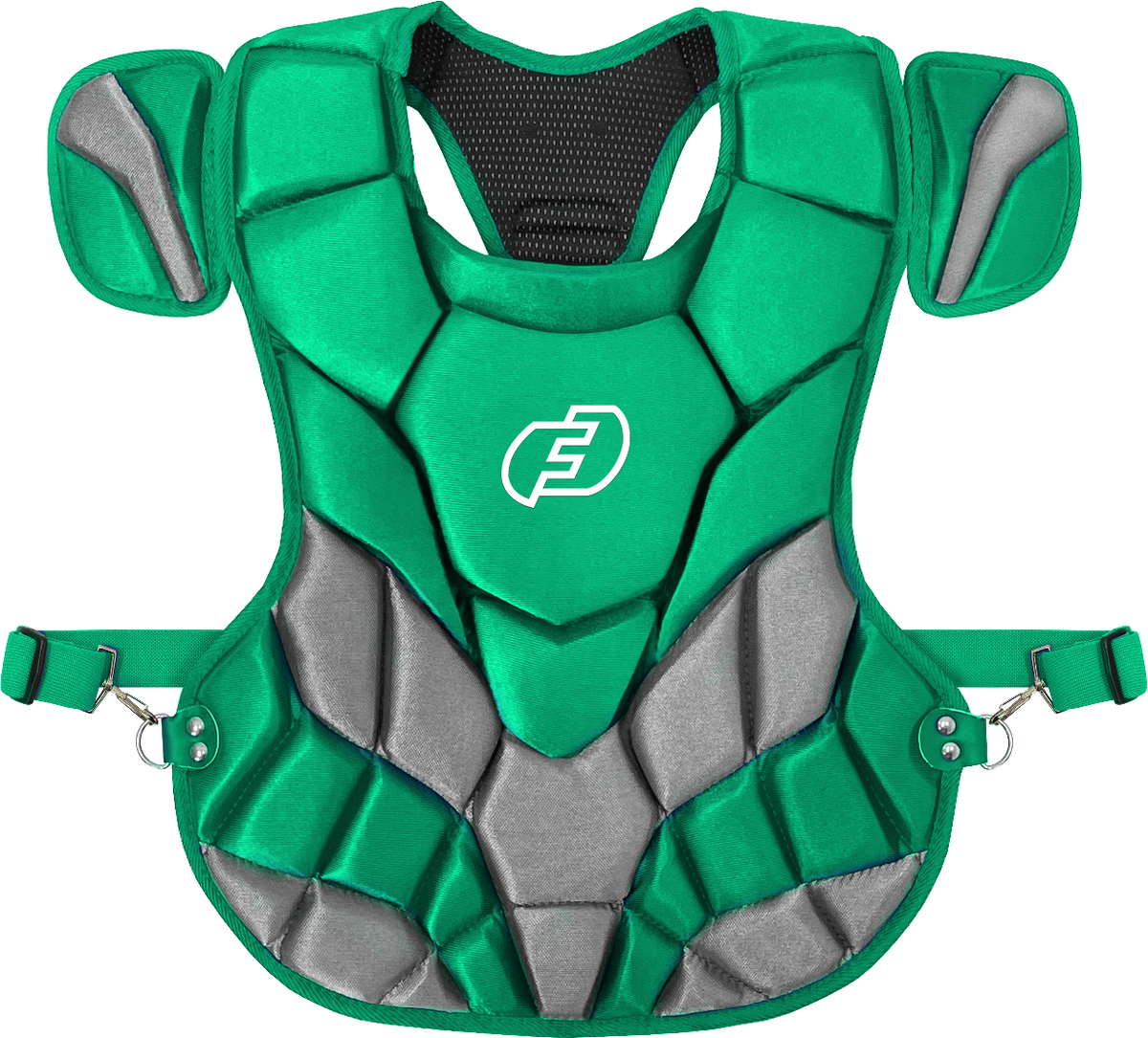 FORCE3 Defender Two-Tone Catcher Chest Protector | Meets NOCSAE