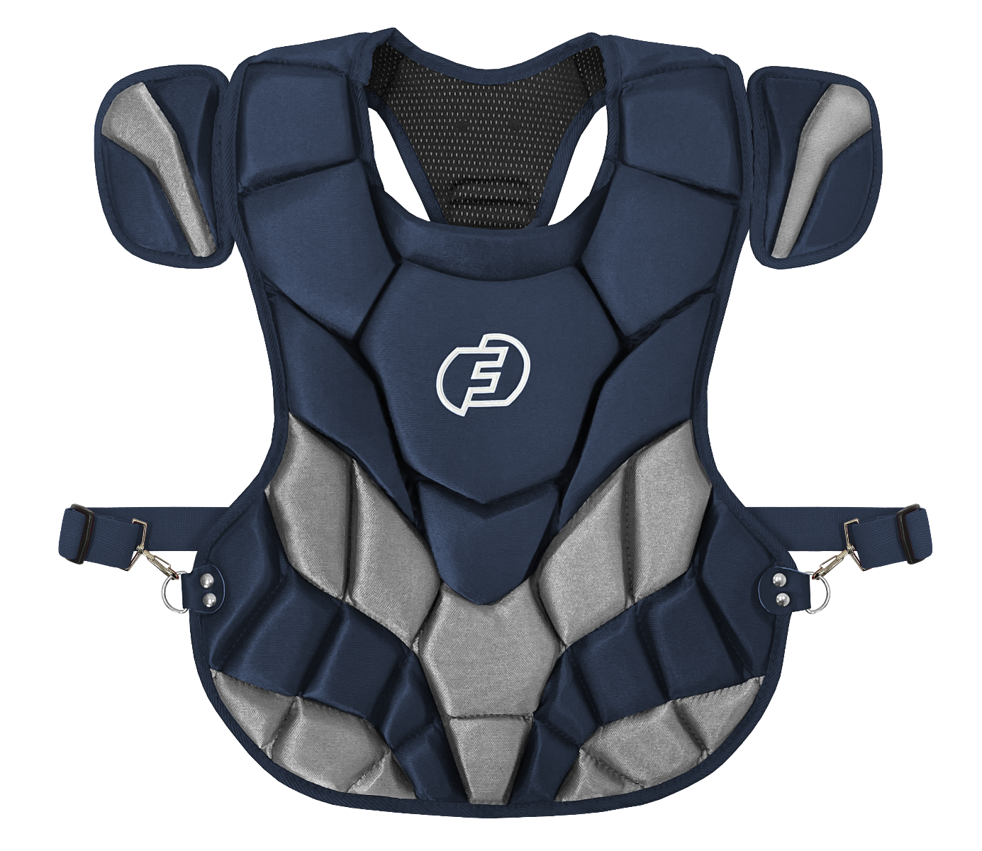 FORCE3 Defender Two-Tone Catcher Chest Protector | Meets NOCSAE